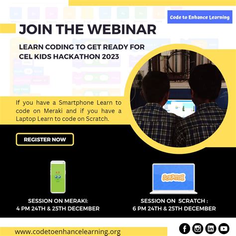 Code To Enhance Learning On Linkedin Webinar To Learn Coding And