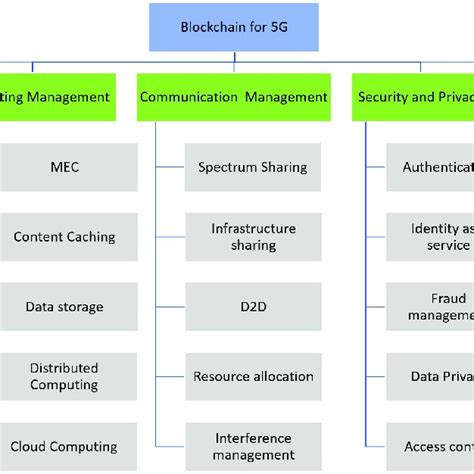 Taxonomy Of Blockchain Application In G Download Scientific Diagram