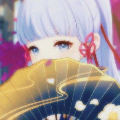 KAMISATO AYAKA ICONS Anime Anime Icons Art