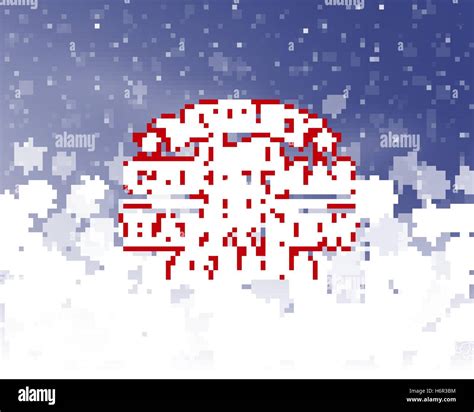 Snowflake Background Vector Holiday Backdrop Stock Vector Image And Art Alamy