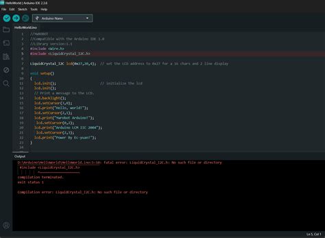 Error Of No Such File Directory Even After Installing The Library