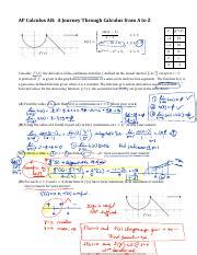 Mastering AP Calculus AB Key Concepts And Problem Solving Course Hero