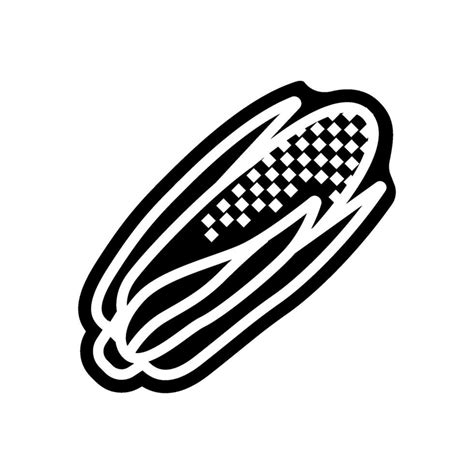 Corn Allergen Free Product Food Glyph Icon Illustration 47629898 Vector