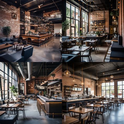 카페 인테리어 미드저니 프롬프트
