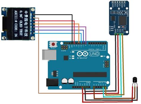 How To Make An Arduino Oled Temperature Display With Real Time Clock Arduino Maker Pro