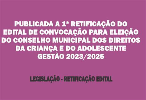 Cmdca Prefeitura Municipal De Vespasiano