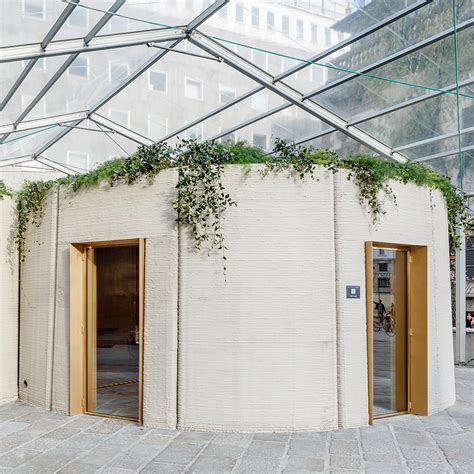 Azl Architects Creates 3d Printed Pavilion Alongside Stone House In China