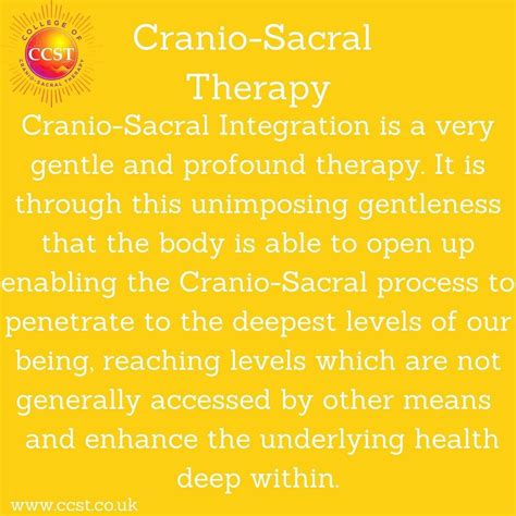 The College Of Cranio Sacral Therapy Ccst