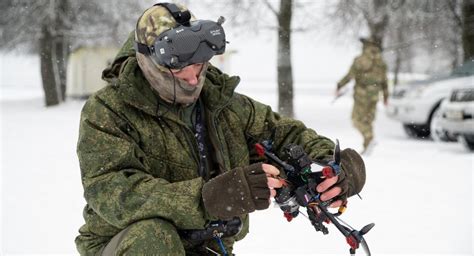 New Threat Russian Forces Use Fpv Drones With Machine Vision And