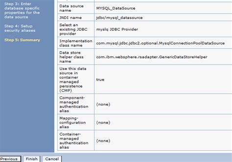 Setting Mysql Jdbc In Ibm Websphere V70 Web Appl Server