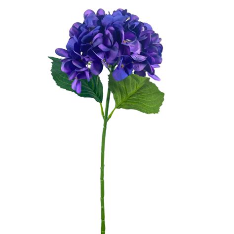 18 Hydrangea Stem Purple Purple Carolina Pottery
