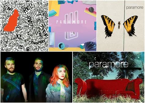 Paramore Album Covers