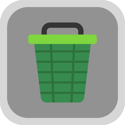 Trash Bin Vector Icon Design 21110631 Vector Art At Vecteezy