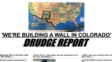 Drudge Report Breaking Drudge Report News Analysis Photos And Videos The Hill