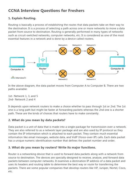Ccna And Networking Qa Pdf Computer Network Ip Address
