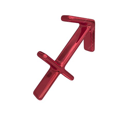 Signe Du Zodiaque Symbole Astrologique 3d Vecteur Premium