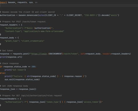 Access Token Request Return Bad Request Python Sdk Genesys Cloud
