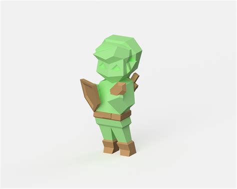 Low Poly Link 3d