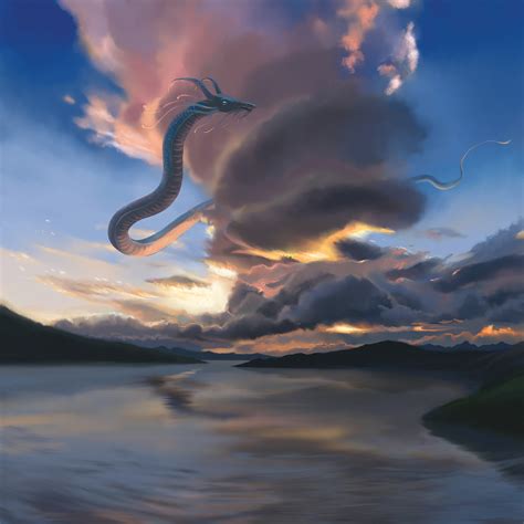 Artstation Cloud Serpent