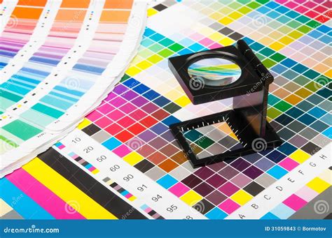 Color Management In Print Production Stock Image Image Of Approval