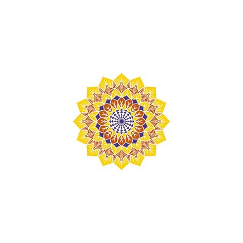 Premium Vector Indian Rangoli Pattern Vector