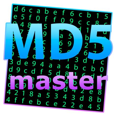 MD5 Master On The Mac App Store