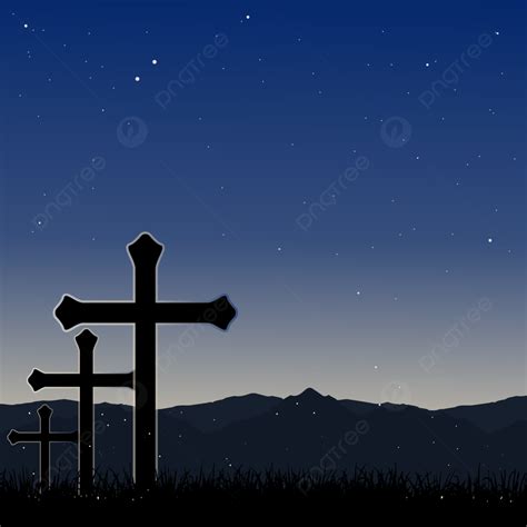 Bluesky에 십자가 기독교 벡터 신자 십자가 파란 하늘 배경 일러스트 및 사진 무료 다운로드 Pngtree