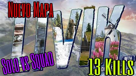 Nuevo Mapa Livik Pubg Mobile Solo Vs Squad Youtube