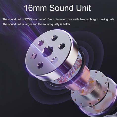 D6 Ows Ear Mounted Enc Noise Reduction Wireless Bluetooth 52 Earphones
