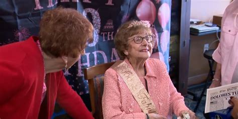 Woman Celebrates Her 100th Birthday ‘never Thought I Would Make It