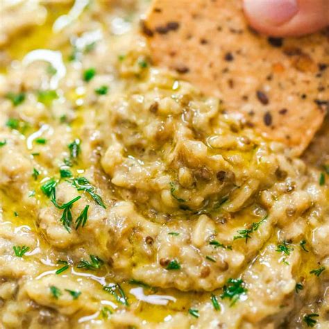 Roasted Eggplant Dip Cooktoria