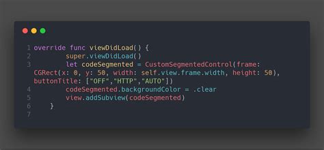 How Create A Custom Segmented Control — Swift By Bruno Faganello