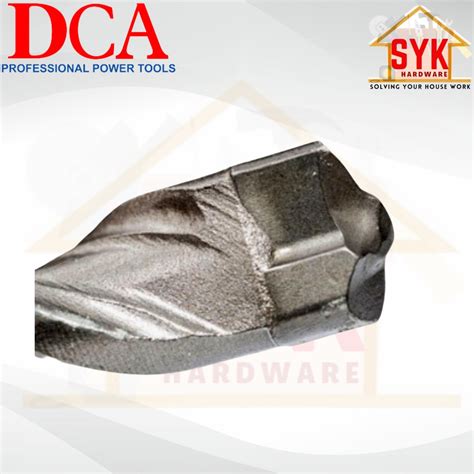 Syk Dca Sds Plus Hammer Drill Point Chisel Drill Bits Set Drill Accessories Concrete Drilling