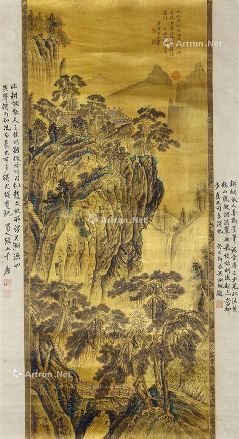 王翬 山水2018夏季精品书画拍卖会合肥嘉胜拍品价格图片拍卖专场拍卖会预展拍卖会结果卓克拍卖频道