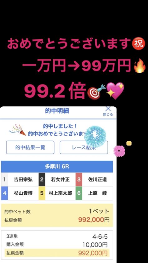 大穴予想💖的中報告🎯｜大穴万舟予想師🔥穴狙いのあんな💘競艇女子💖