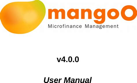 Mango O V4 0 User Manual
