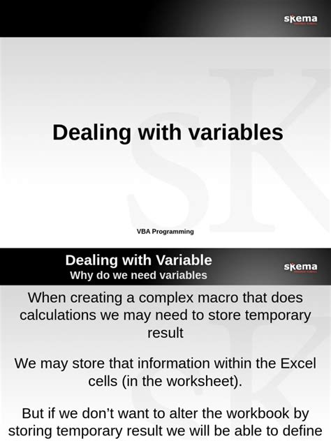 Module 1 Block 4 Variable Definition And Use Pdf Variable
