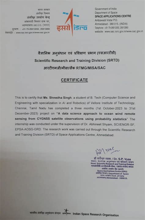 shrestha singh on linkedin isrointernship datasciencetraining pythonprogramming techskills…