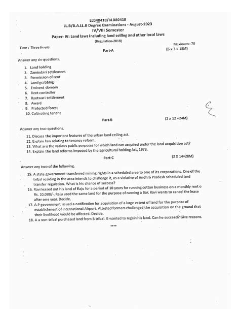 Land Lawsincludingland Ceilingand Otherlocal Laws Pdf Leasehold