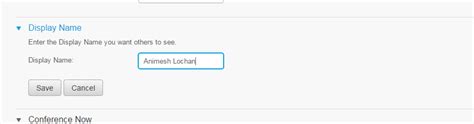 Configure Display Name In Communications Manager Cucm Self Care Portal Cisco