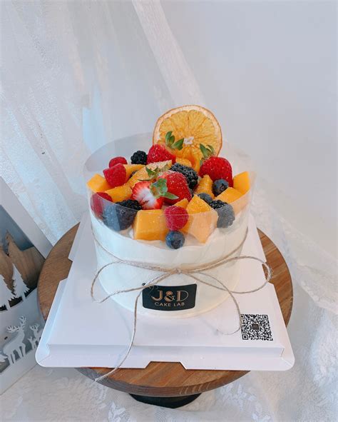 Classic Mango Pandan Mango Cream Cake Seasonal J And D Cake Lab