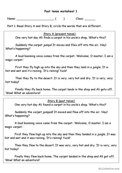 Simple Past Tense English Esl Worksheets Pdf And Doc