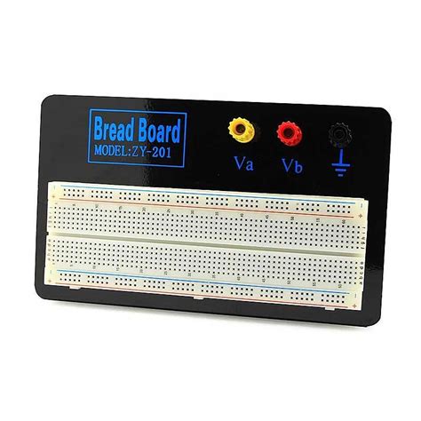 Basic Starter Kit With Solder Free 630 Hole Bread Board Breadboard Zy