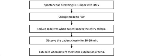 Flowchart Of The Sbt Process Intensivists Assessed The Spontaneous