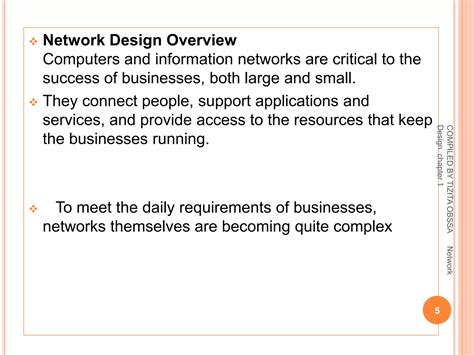 network design chapter 1 1 pptx computer networking computing