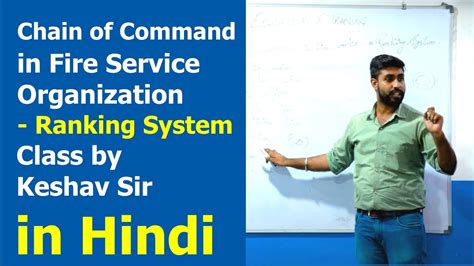 Chain Of Command In Fire Service Organization Ranking System Class By