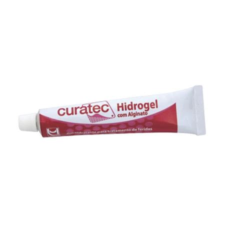 Curativo Hidrogel Com Alginato 85g Caixa 4 Unidades Curatec
