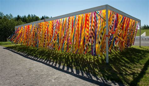 Giant Cocoon Among Installations At Quebec Garden Festival