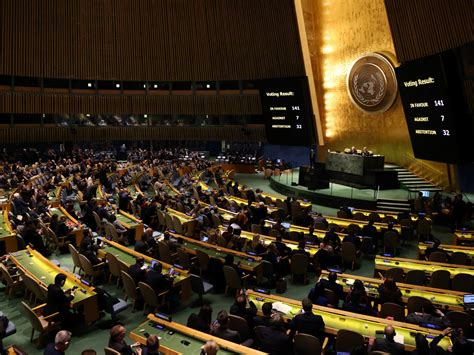 Un Tells Russia To Leave Ukraine How Did Countries Vote Russia