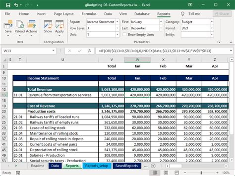 Savetodb Add In Configure The Reports Tab Effectively